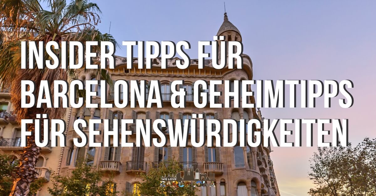 Barcelona Tipps Fr Junge Leute